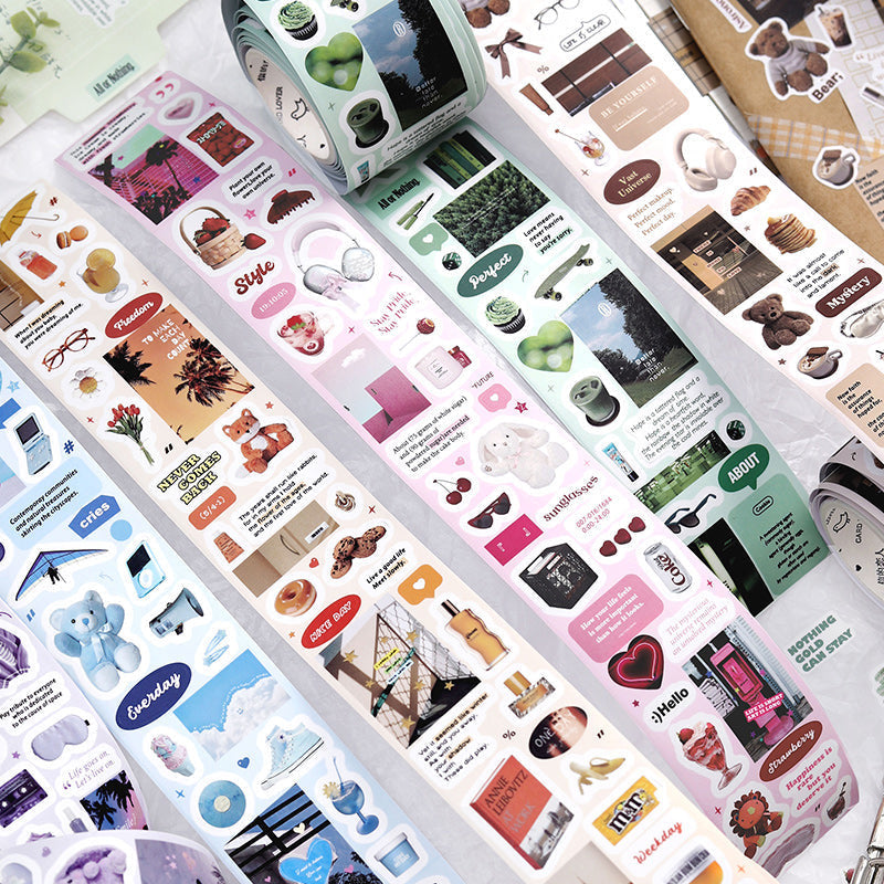 Kawaii Theme Collection | Cute Pastel Stickers, Tapes & Crafts