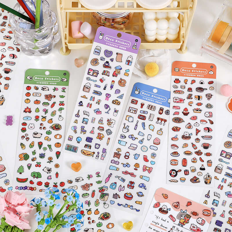 Kawai Korean Planner Stickers - Cute & Functional | Journal Carnival