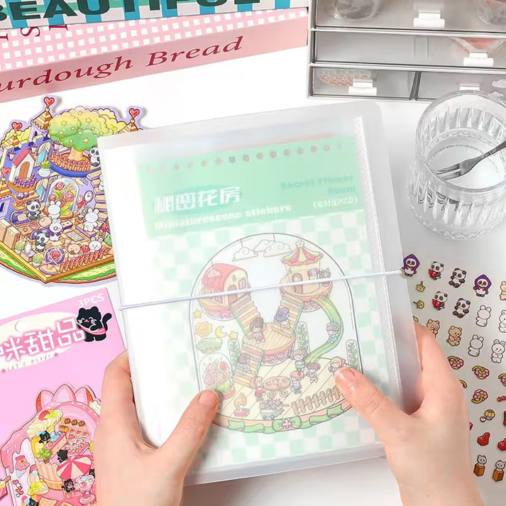 A5 Sticker Storage Book