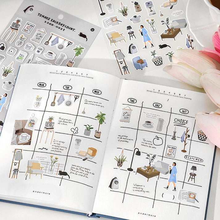 Clear Life Series sticker