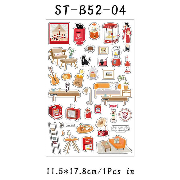 Clear Life Series sticker