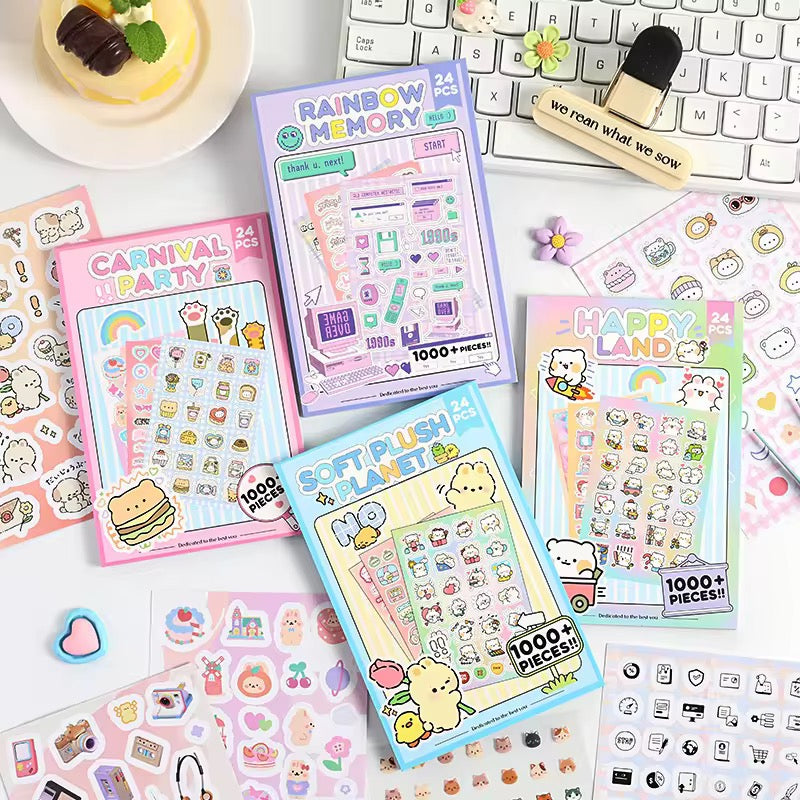 Mind Space Cartoon Sticker Book