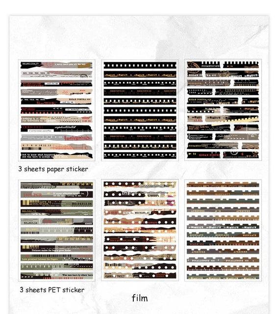 Kawaii Cute Film Sentence Stickers – Journal Carnival