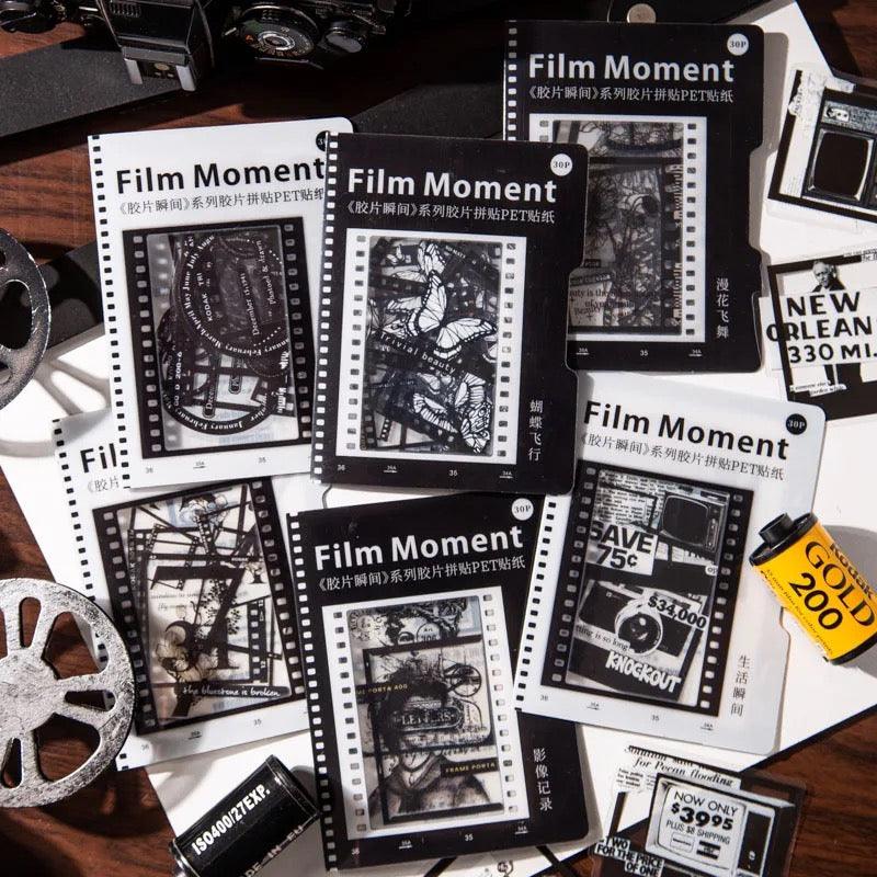Film moment Series Pet Stickers