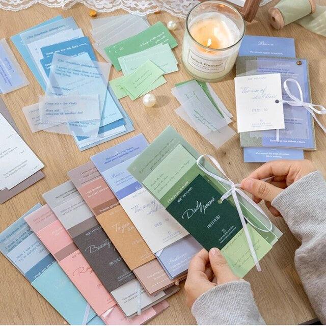 Emotional Record Series Memo Papers